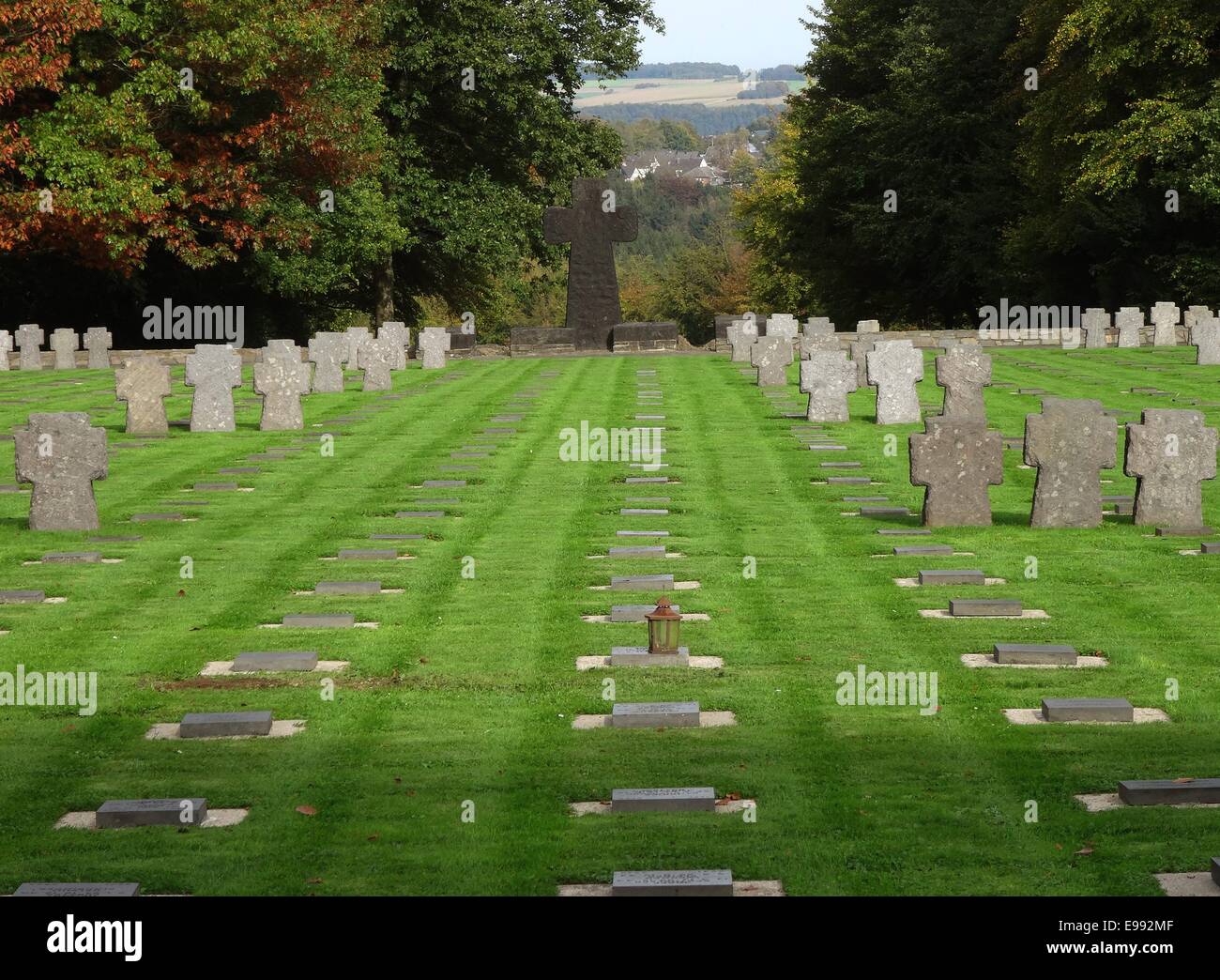 German War Cemetery in Vossenack Eifel Stock Photo - Alamy
