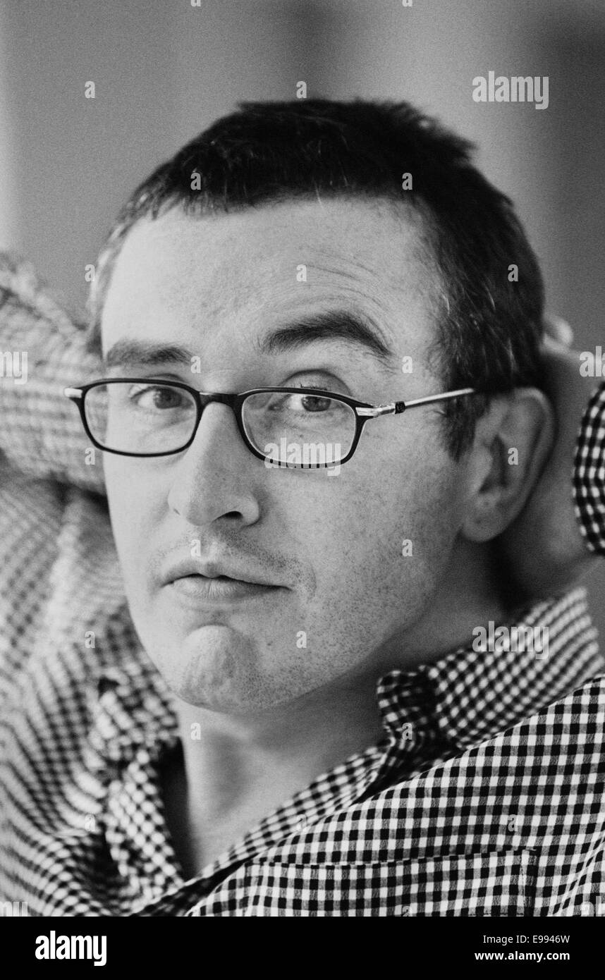 Stand up comedian and television producer Black and White Stock Photos ...