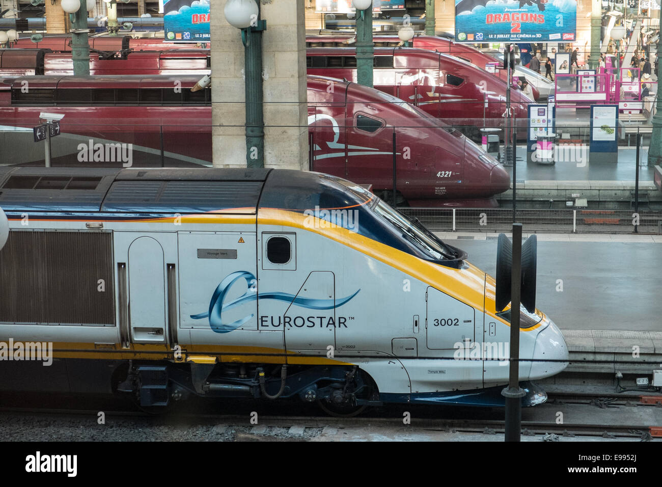 Eurostar france security hi-res stock photography and images - Alamy