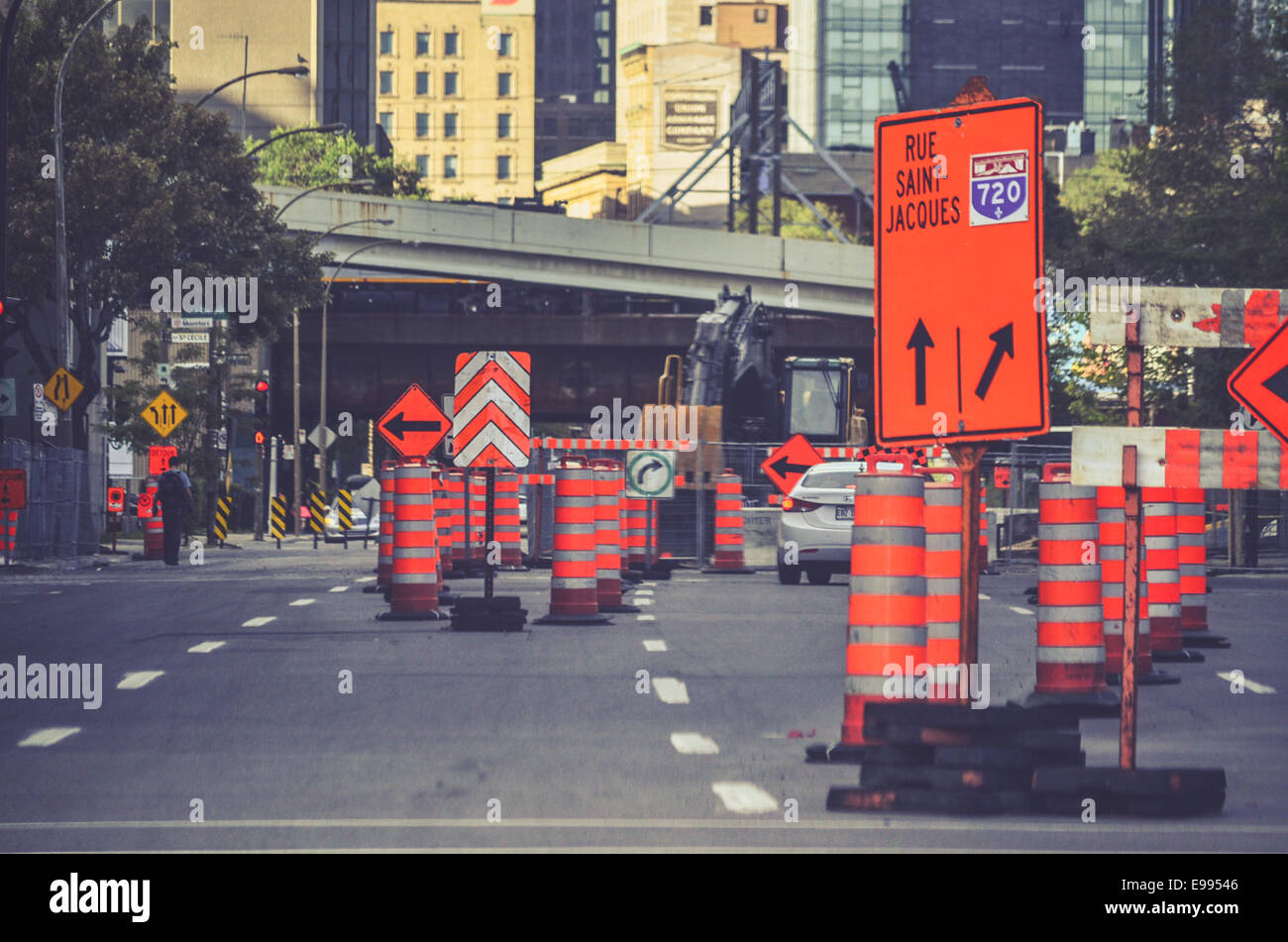 Montreal road hi-res stock photography and images - Alamy
