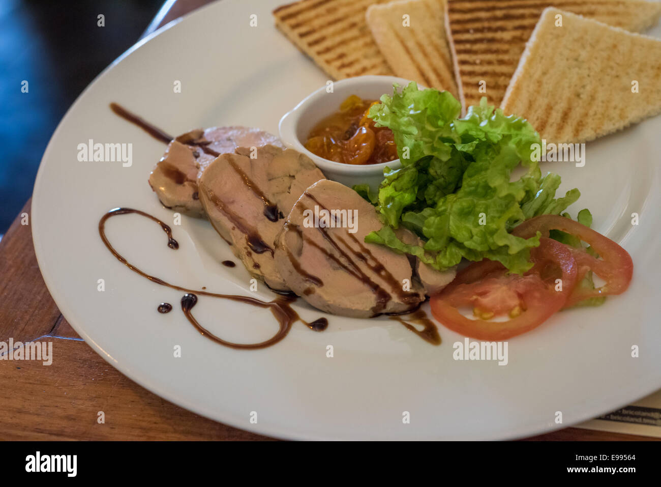 Cooking foie gras hi-res stock photography and images - Alamy