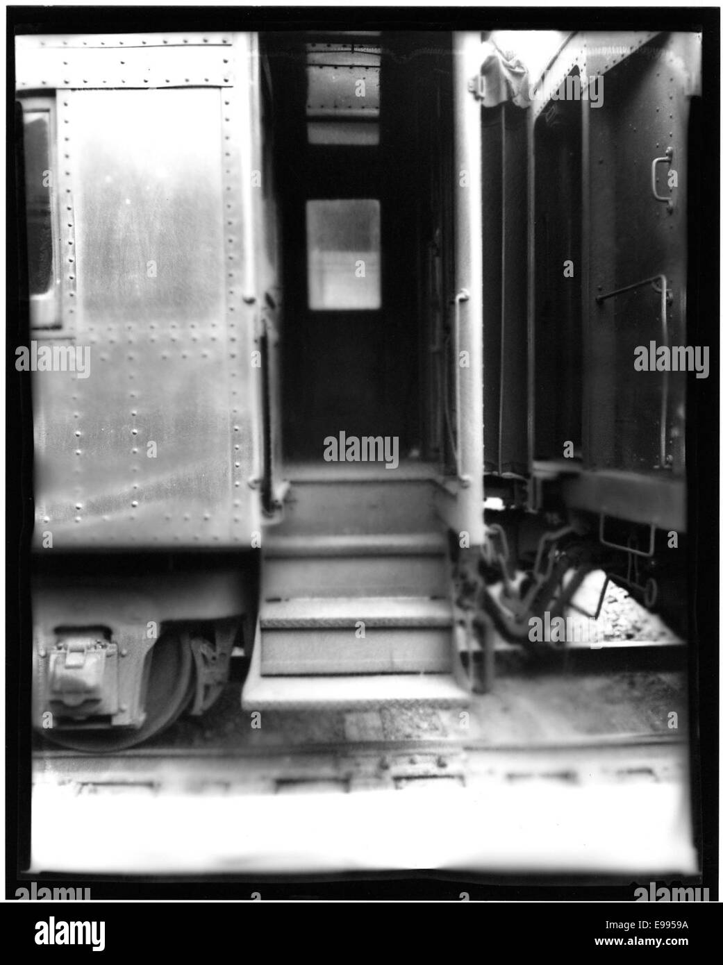 A photograph of a railroad passenger car, capturing the design and ...