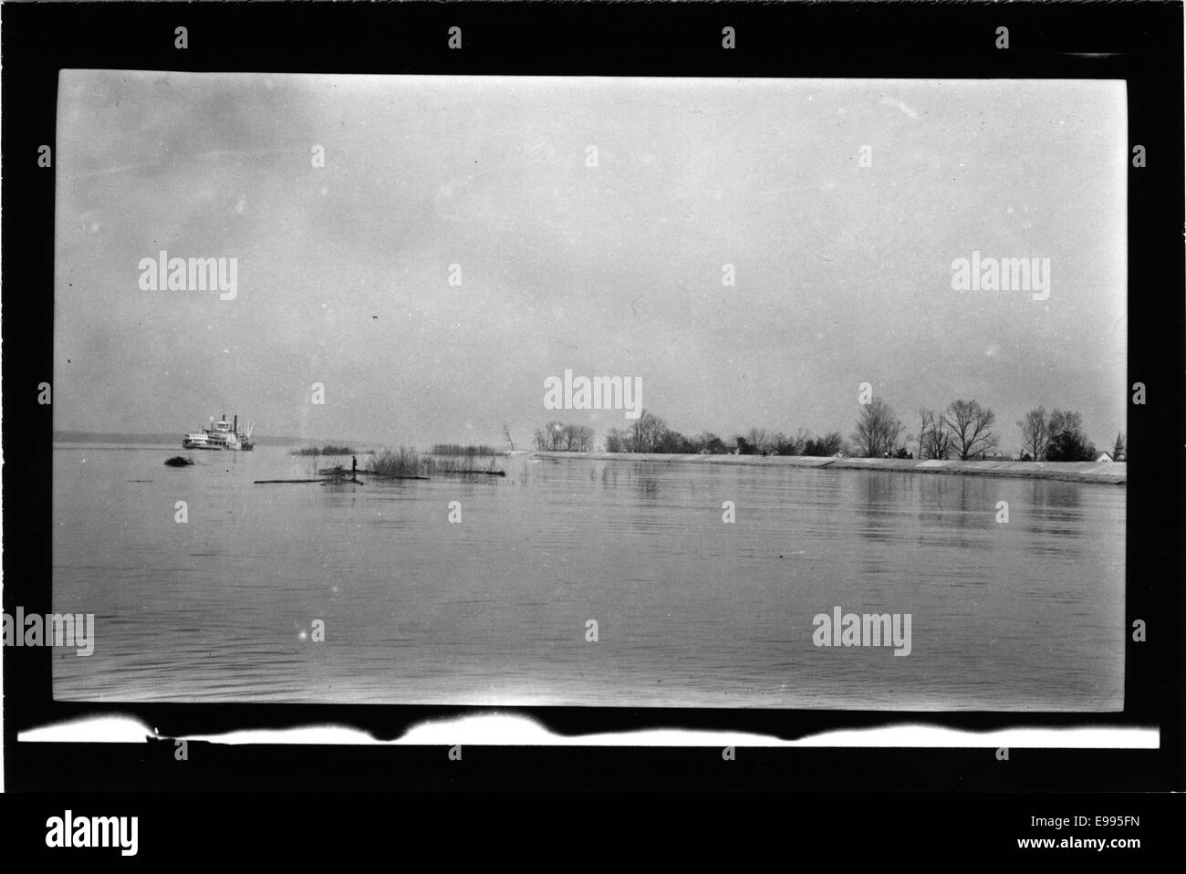 This photograph offers a view looking north, capturing the landscape in ...