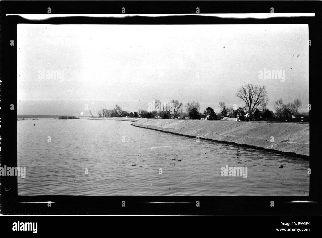 A photograph showing a northern view, likely from a scenic location ...