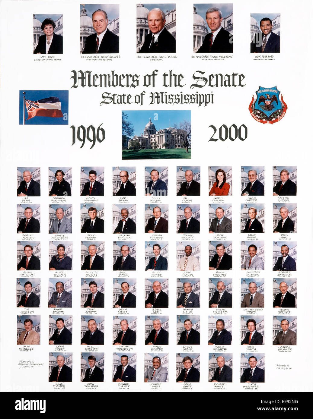 Photograph from Series 1618, depicting the Canadian Senate in 1996. The ...