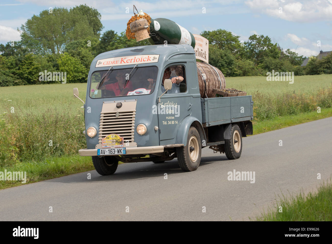 Old Renault Van High Resolution Stock Photography and Images - Alamy
