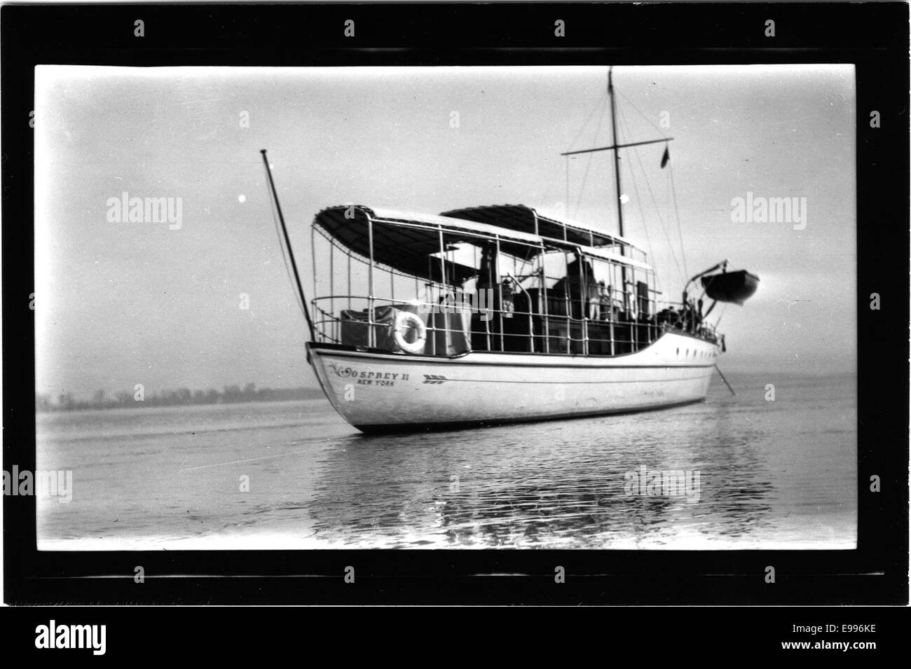 Stern rear view Black and White Stock Photos & Images - Alamy