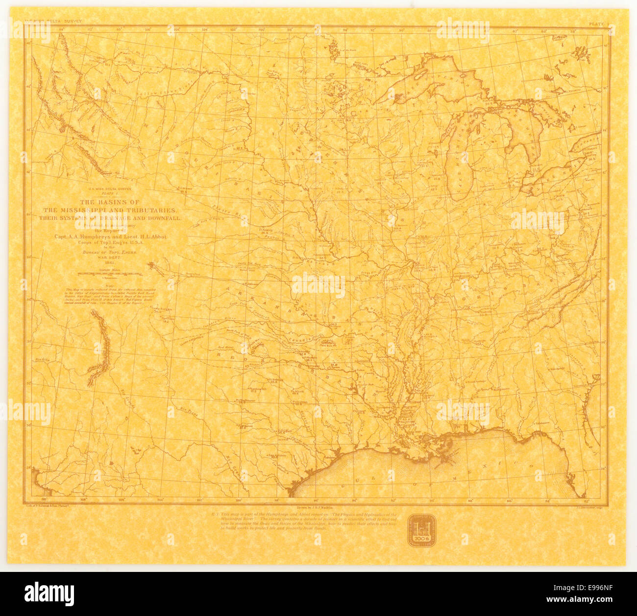 This photograph illustrates the complex basin systems of the ...