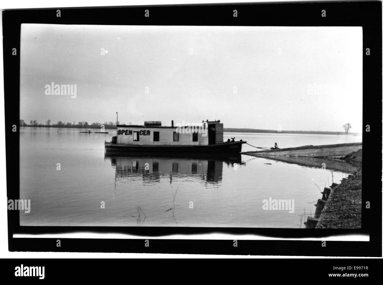 This image features *The Spencer*, a notable ship, captured in a ...