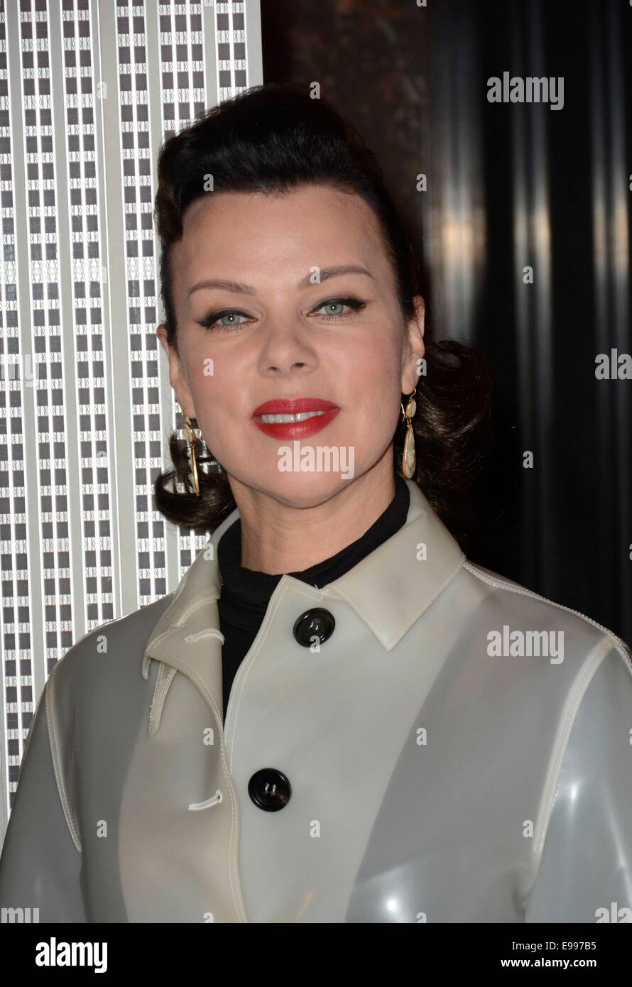 New York, NY, USA. 22nd Oct, 2014. Debi Mazar at the press conference ...