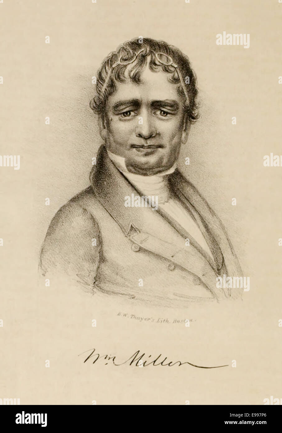 William Miller (1782-1849) American Baptist preacher, founder of ...