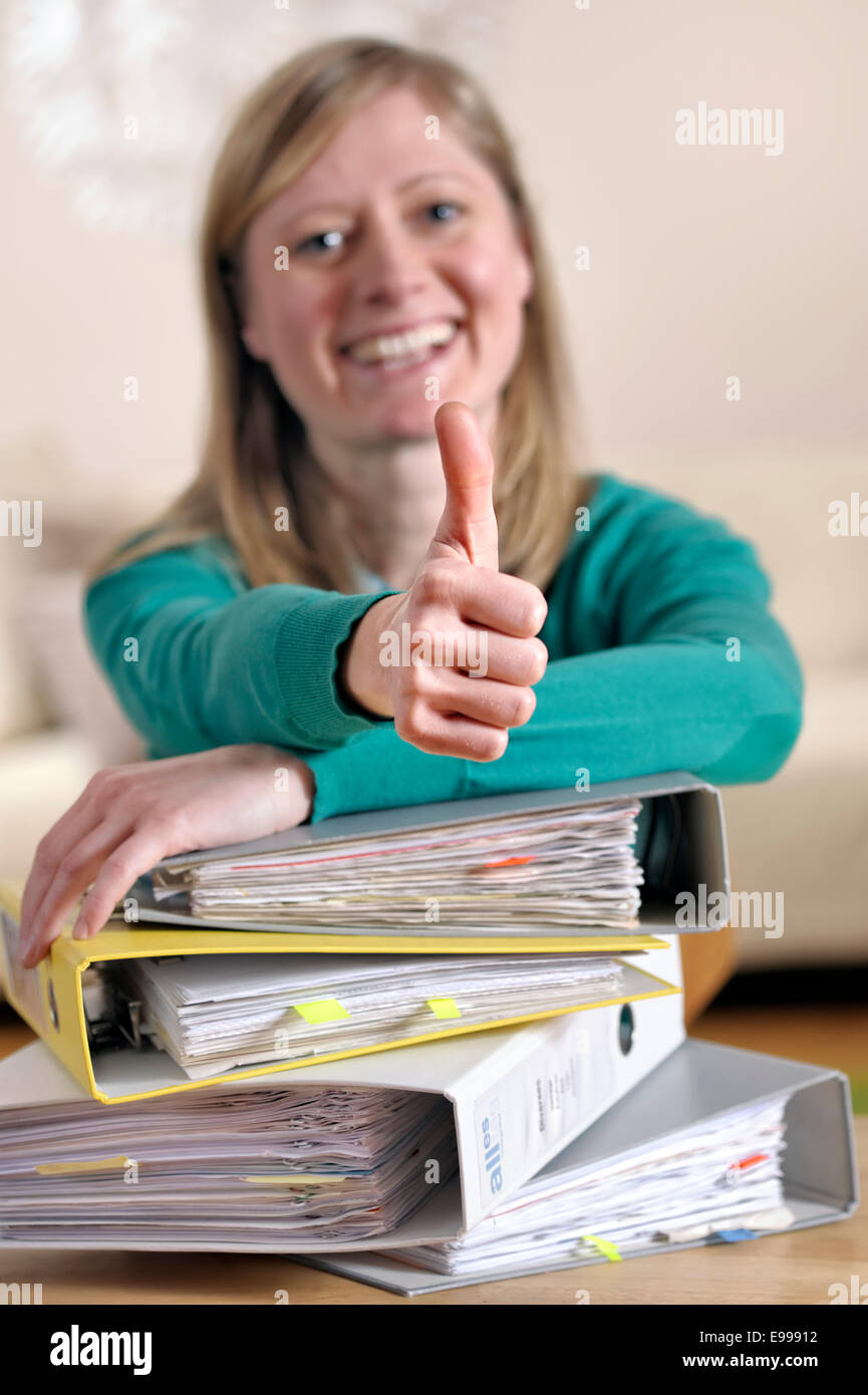 Pile of papers sorting hi-res stock photography and images - Alamy