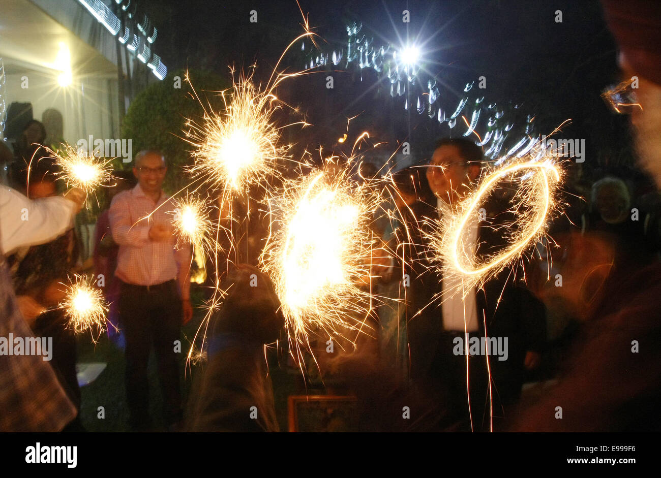 Central Jakarta, Jakarta, Indonesia. 23rd Oct, 2014. Deepawali, the ...