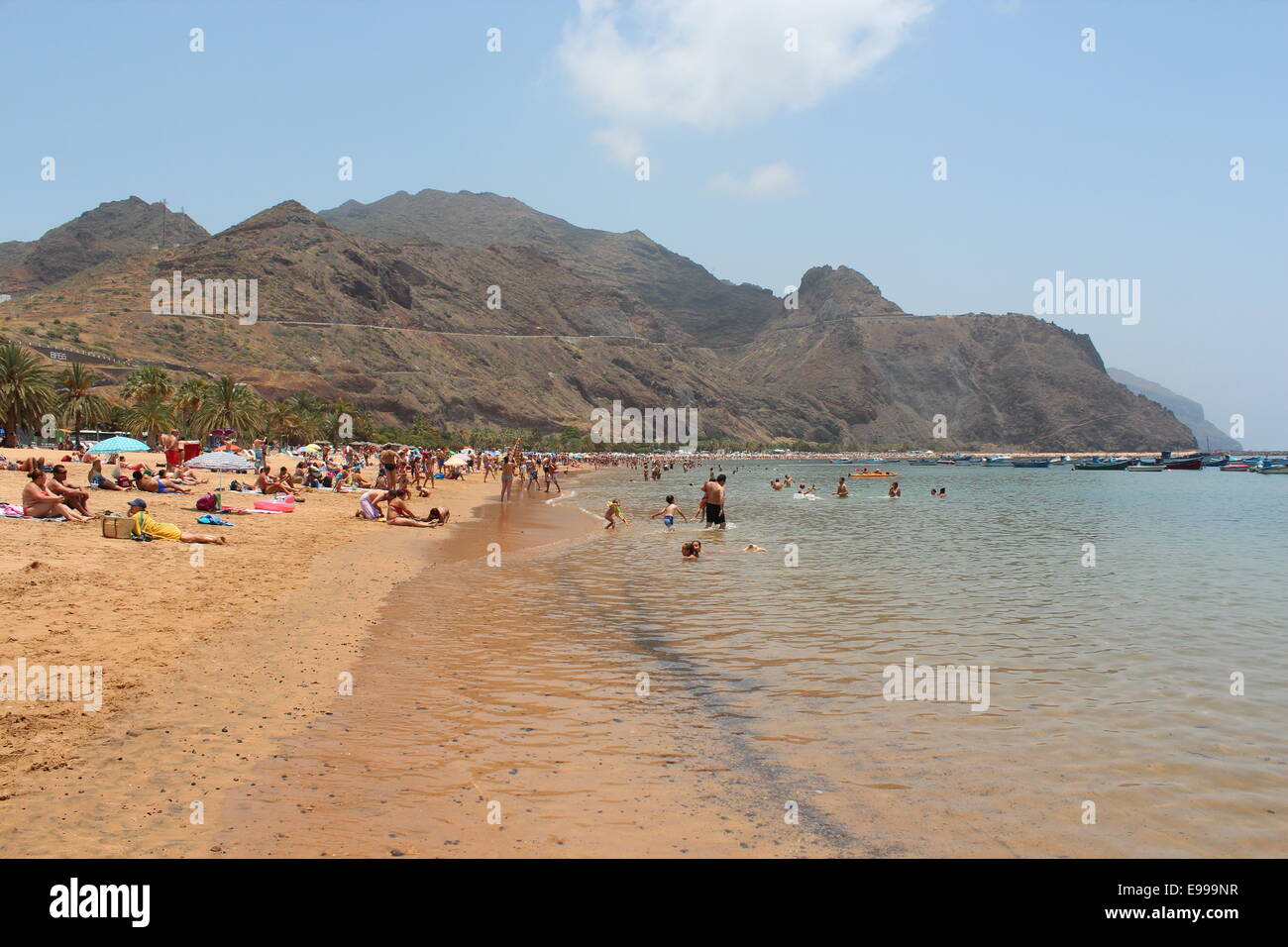 Playa de las Teresitas, Tenerife Stock Photo - Alamy
