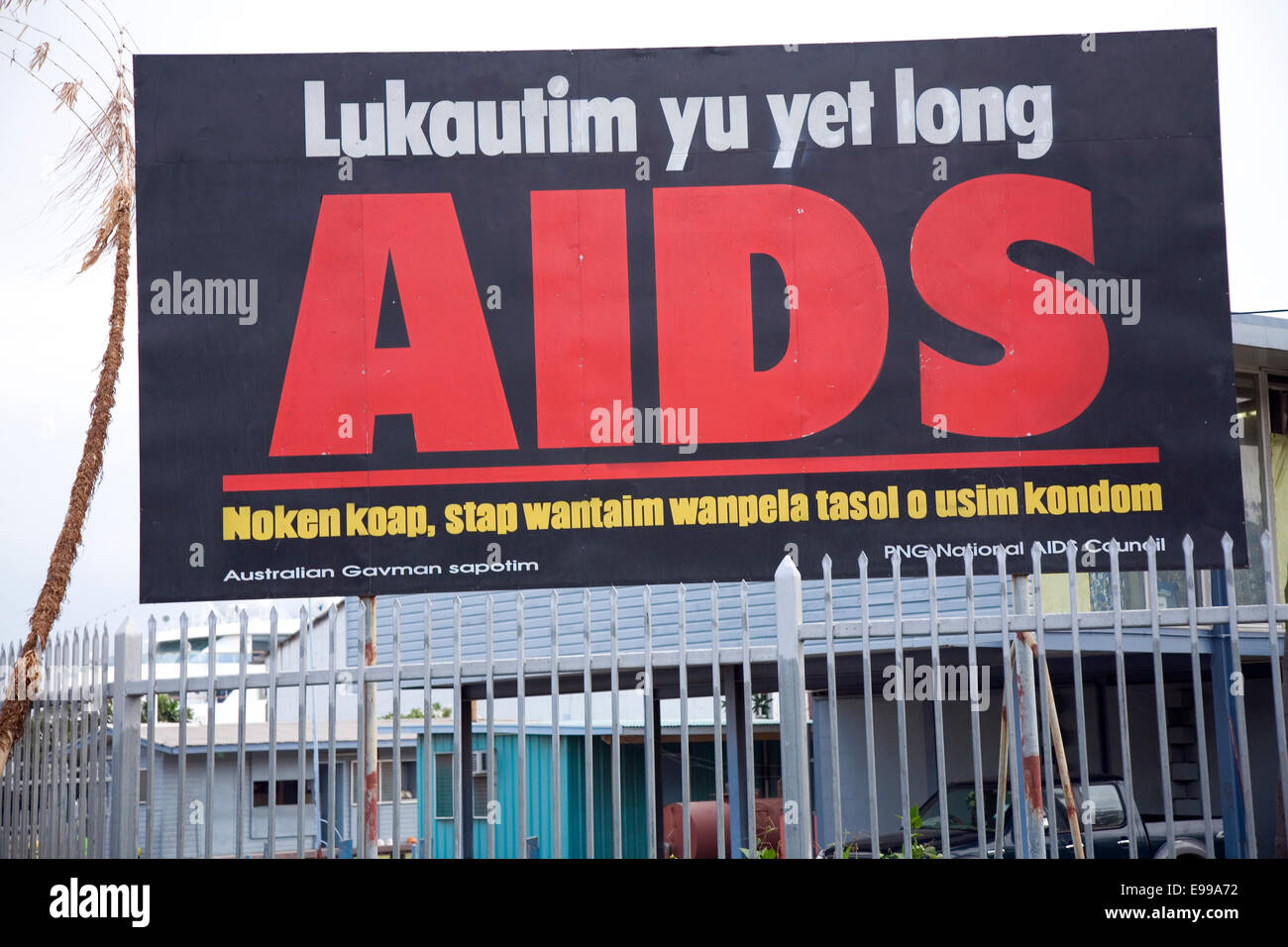 Aids warning sign hi-res stock photography and images - Alamy