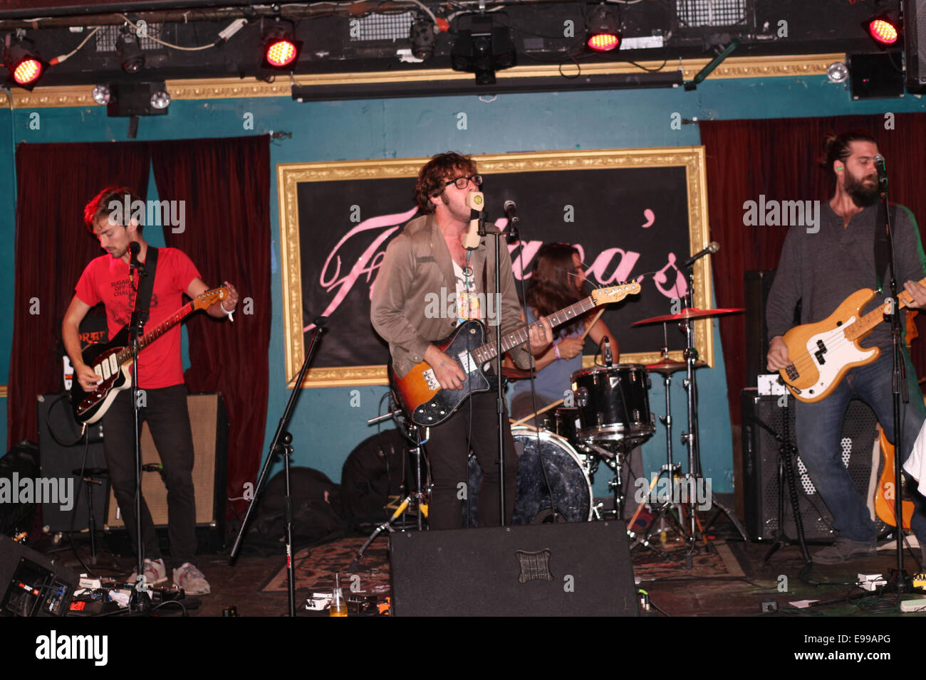 New York, New York, USA. 22nd Oct, 2014. Archie Powell & the Exports ...