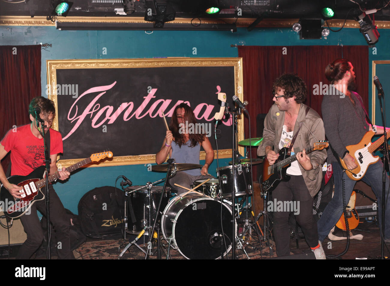 New York, New York, USA. 22nd Oct, 2014. Archie Powell & the Exports ...