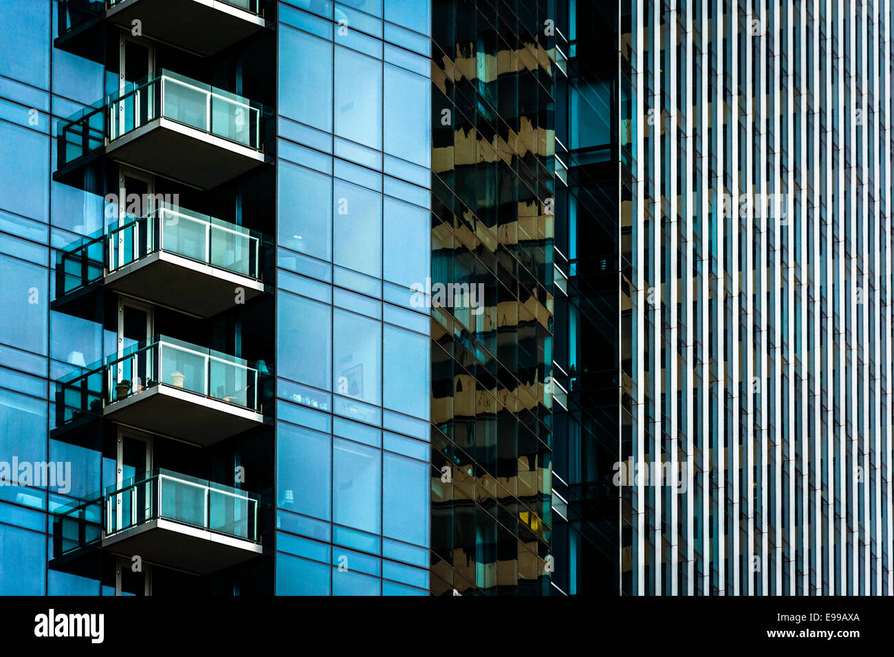 Modern architectural details in Philadelphia, Pennsylvania Stock Photo ...