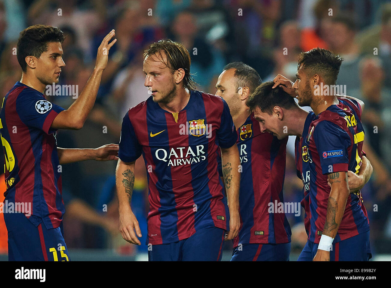 Camp Nou, Barcelona, Spain. 21st Oct, 2014. Lionel Messi (FC Barcelona ...