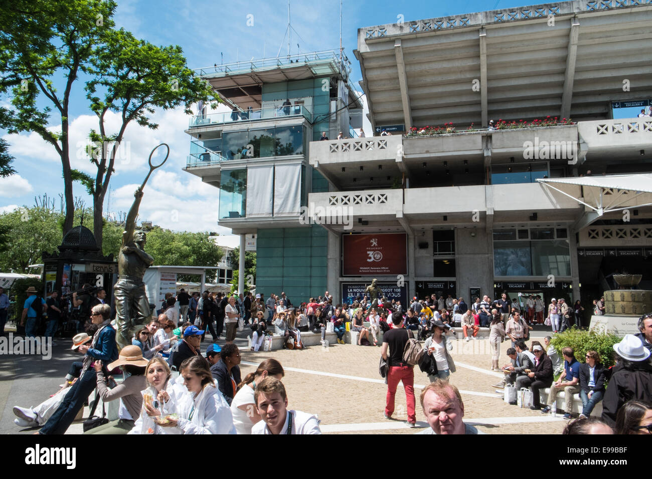 Grounds of Roland Garros, tennis,tournament,French Open,Paris,France ...