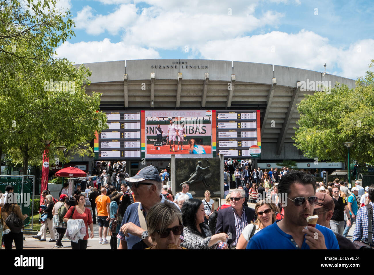 Grounds of Roland Garros, tennis,tournament,French Open,Paris,France ...