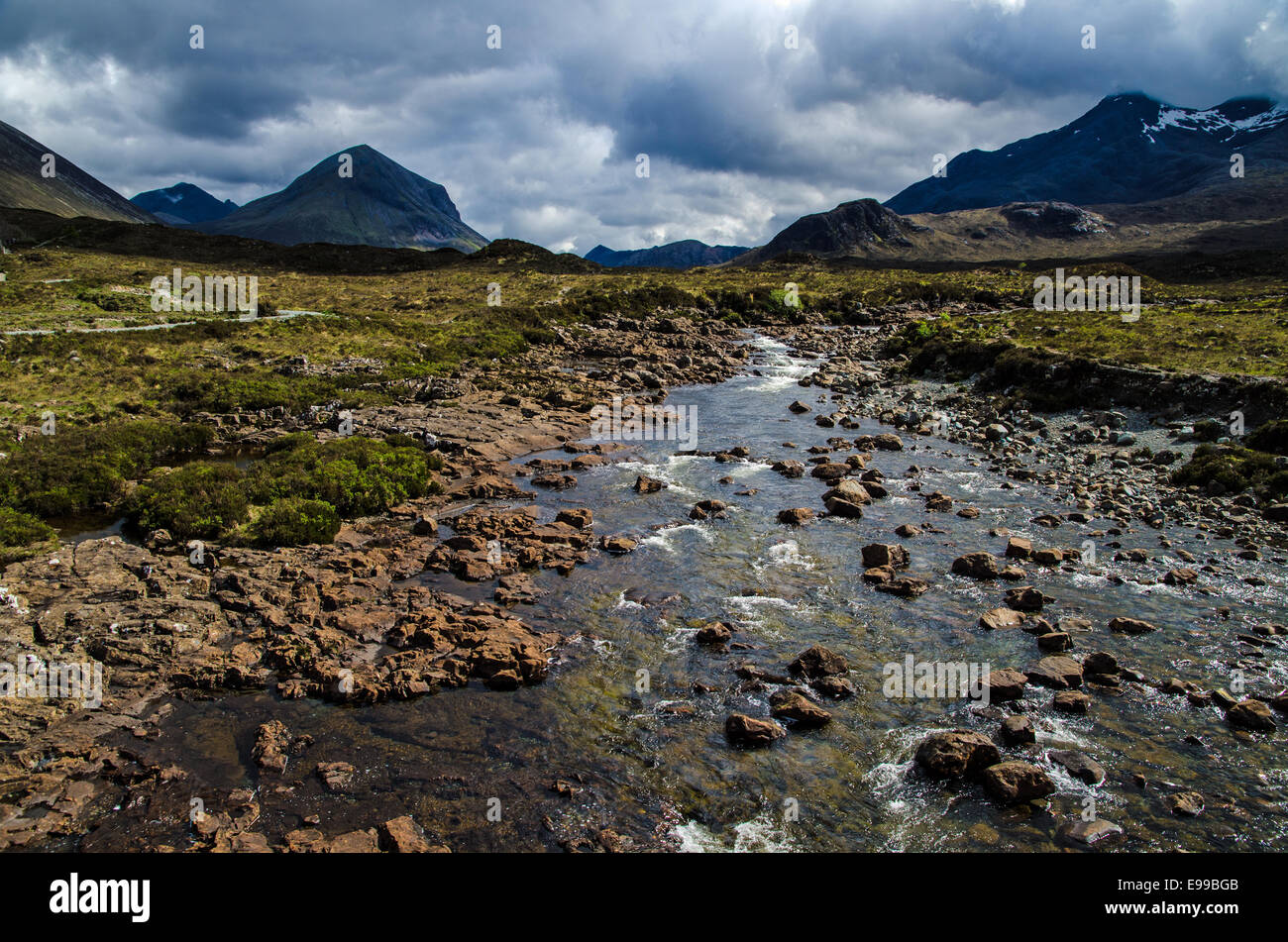 Sligachan from the Old Slig Bridge,Isle of Skye Stock Photo - Alamy