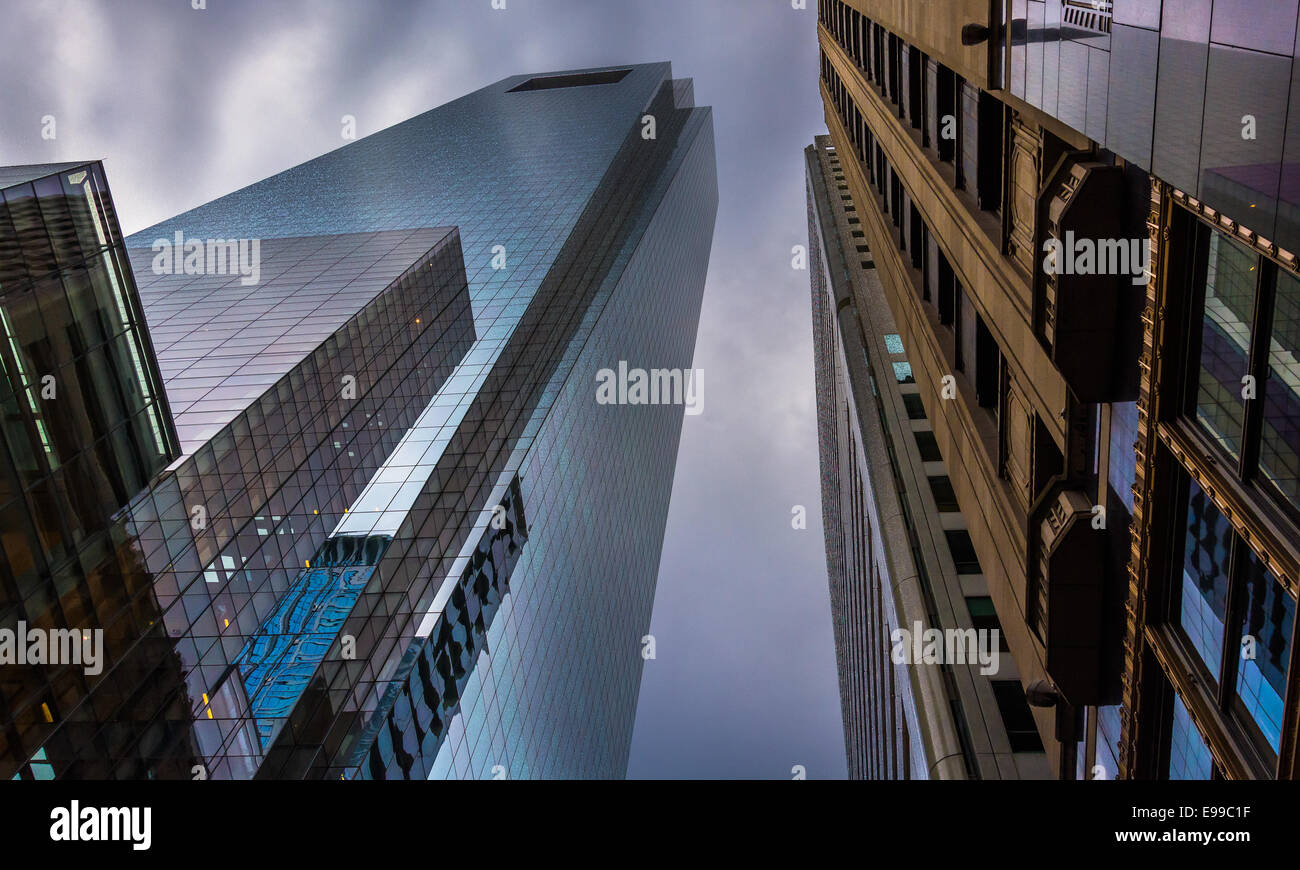 The Comcast Center, in downtown Philadelphia, Pennsylvania Stock Photo ...
