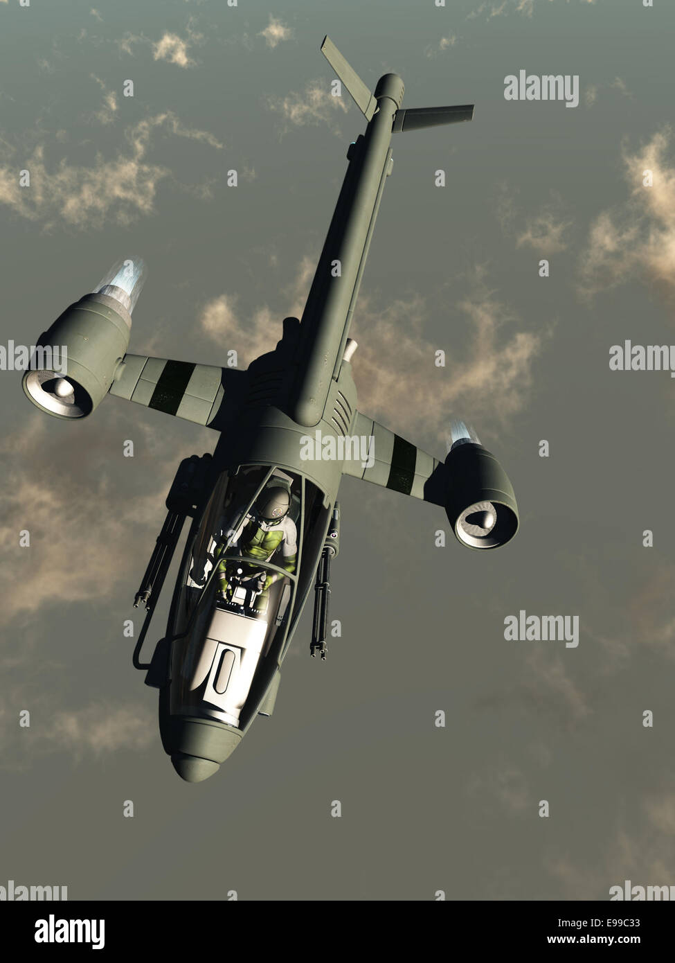 Futuristic Vtol Aircraft