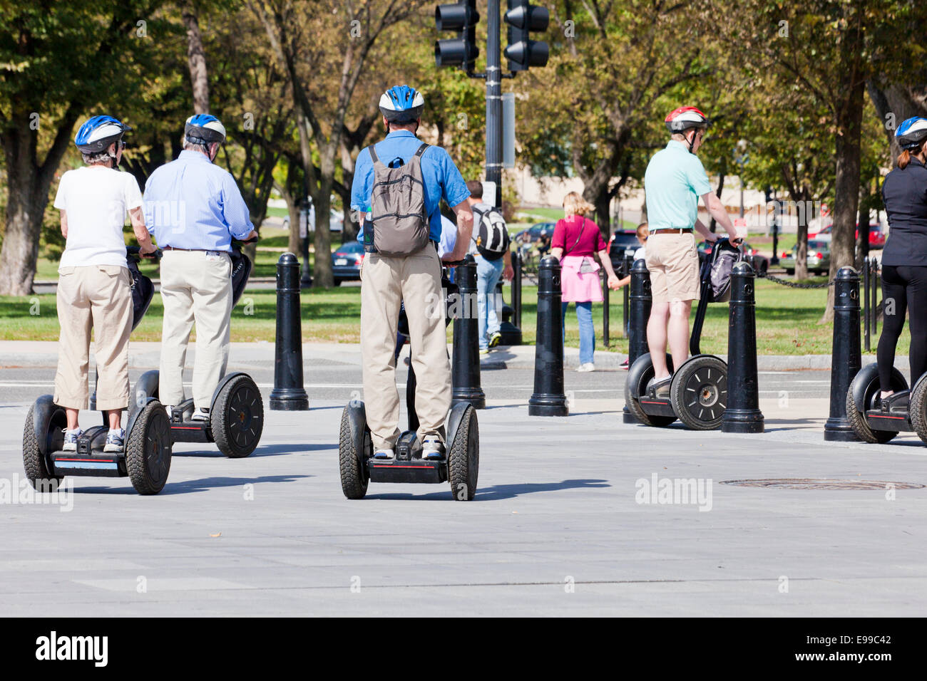 People on Segways - USA Stock Photo - Alamy