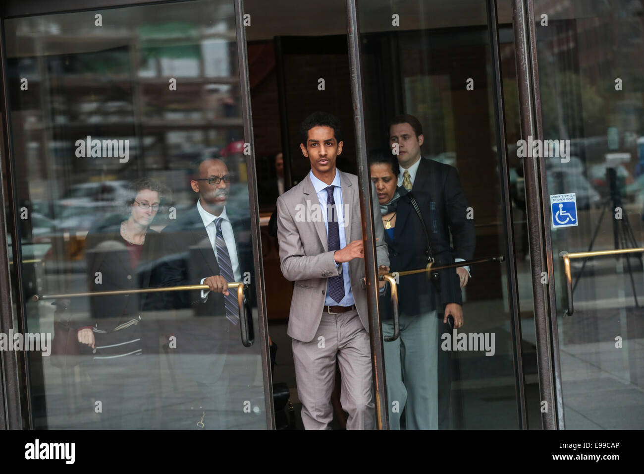 Boston, Massachusetts, USA. 13th May, 2014. Friend of suspected Boston ...