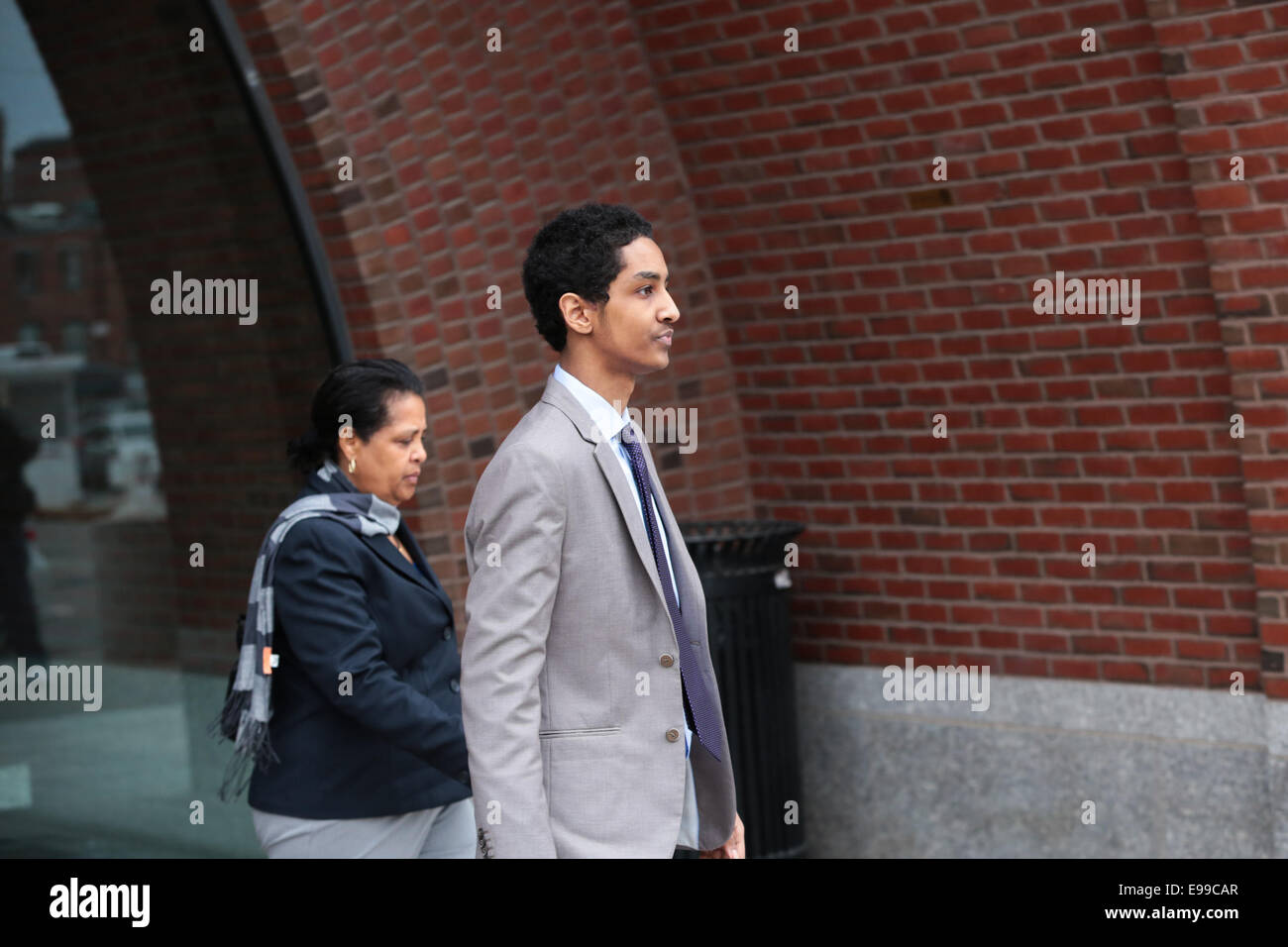 Boston, Massachusetts, USA. 13th May, 2014. Friend of suspected Boston ...