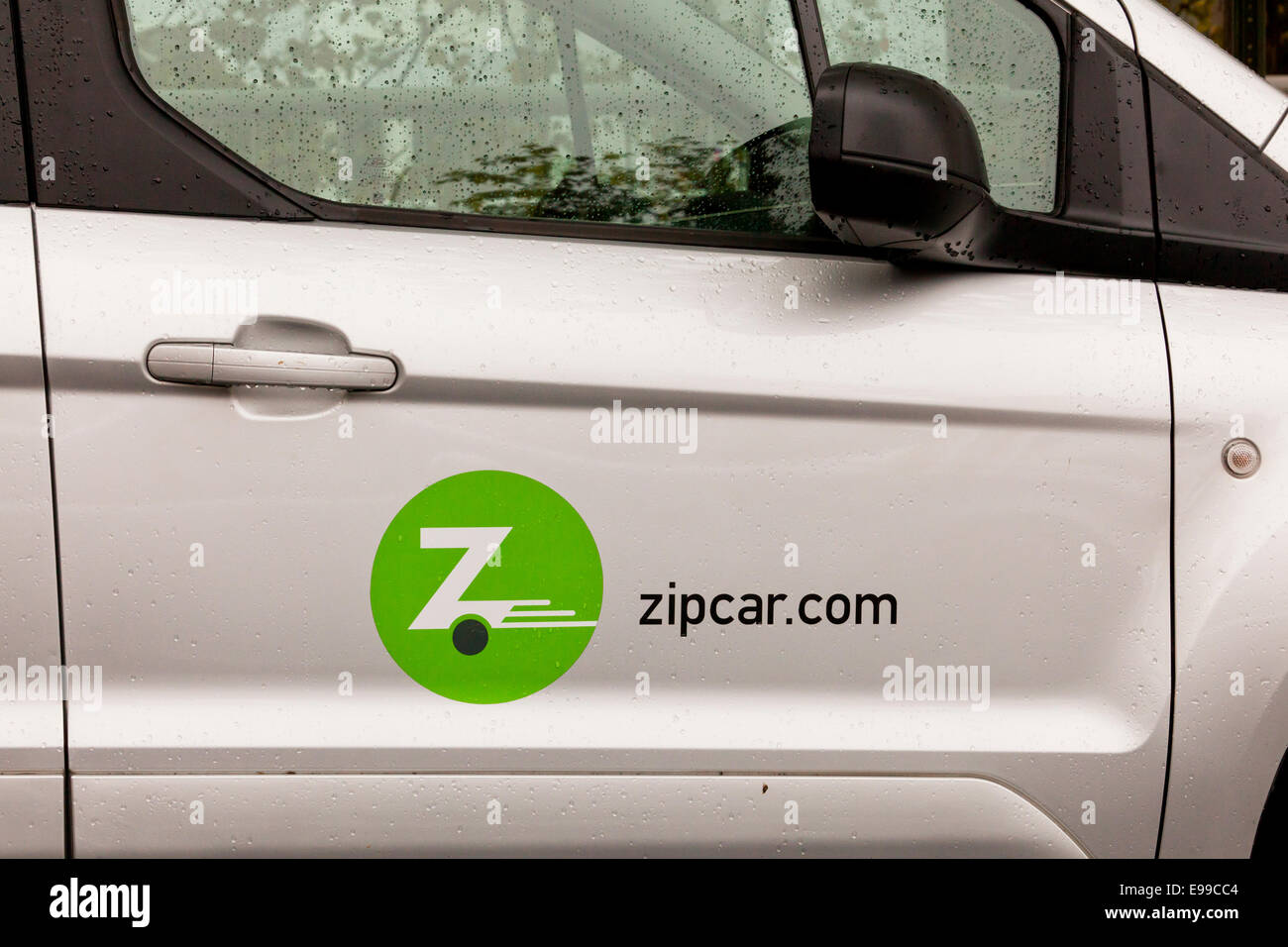 ZipCar logo on car - USA Stock Photo - Alamy