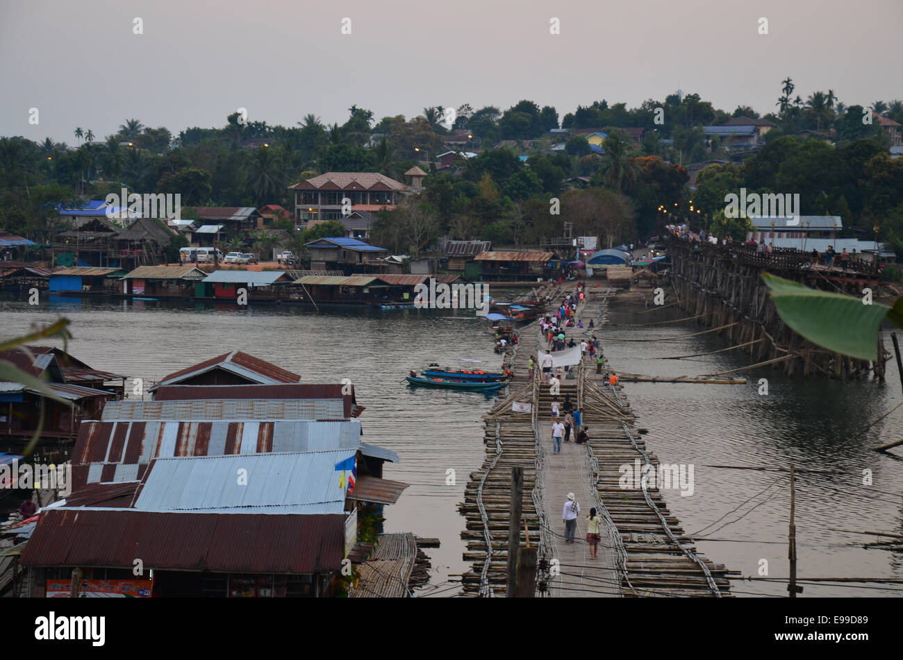 Village bridge damage hi-res stock photography and images - Alamy