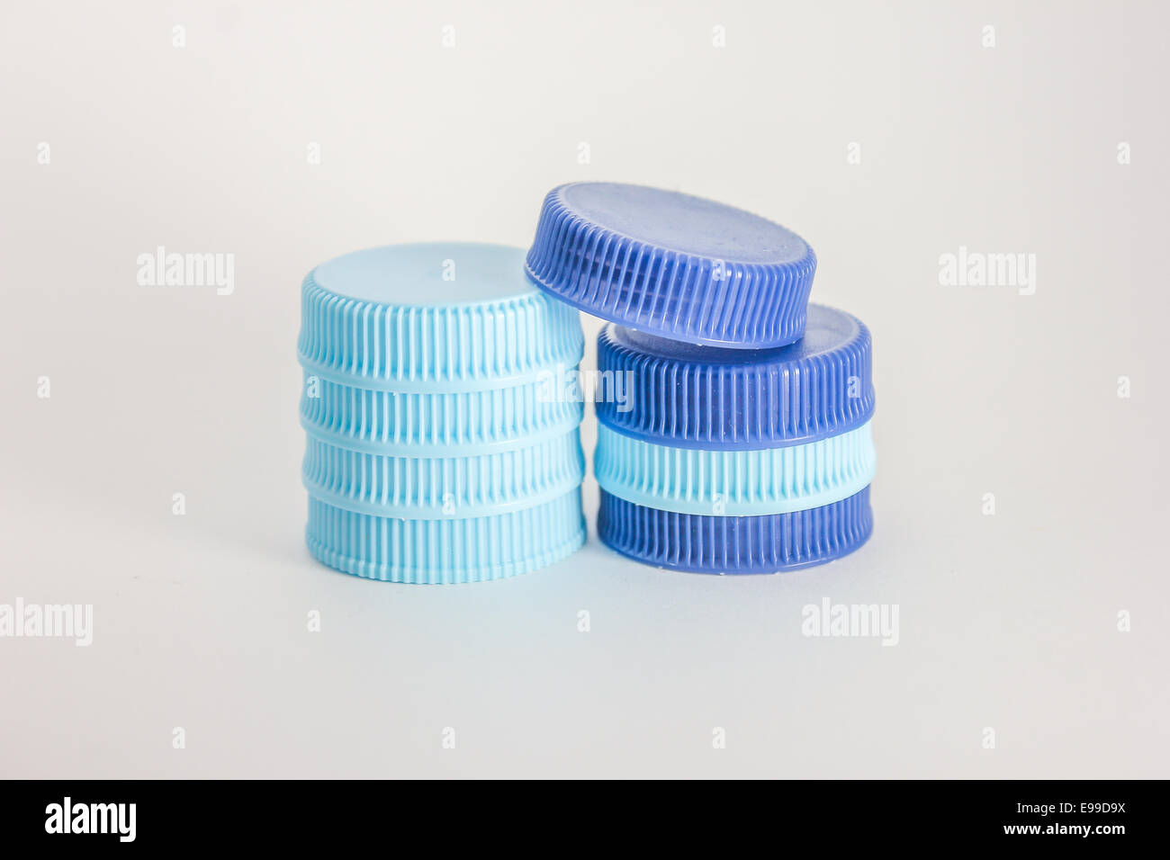 Stock Photo - Colorful plastic caps isolated in white Stock Photo - Alamy