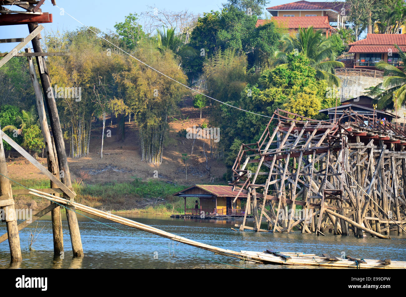 Saphan Mon Broken - The 400m wooden bridge itself is well worth a visit ...