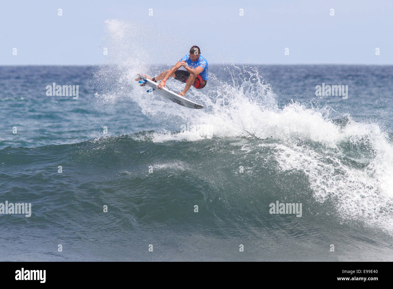 Hawaiian surfer Bruce Irons in action at the Oakley Pro Bali ASP World ...