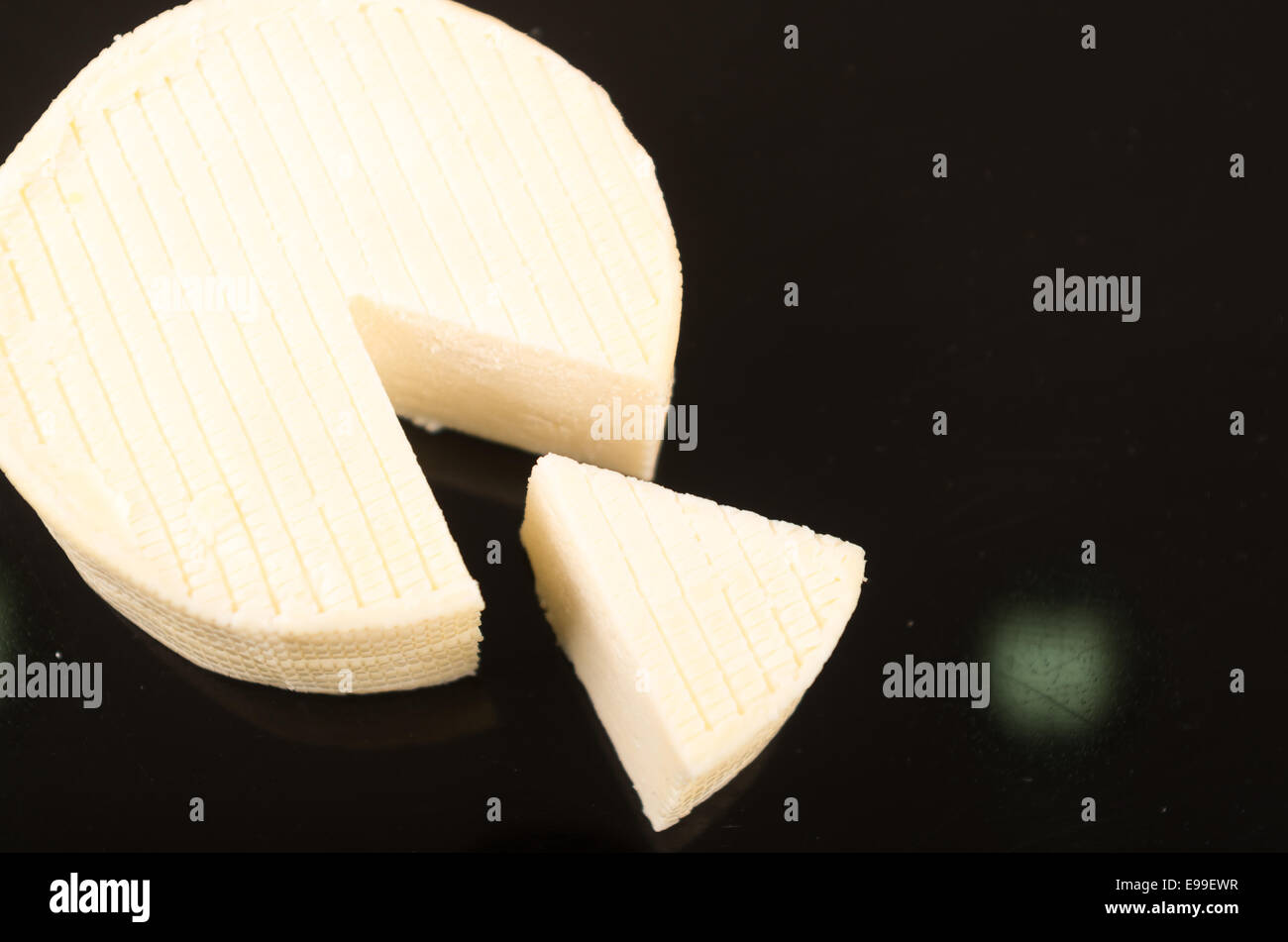 round white fresh cheese Stock Photo - Alamy