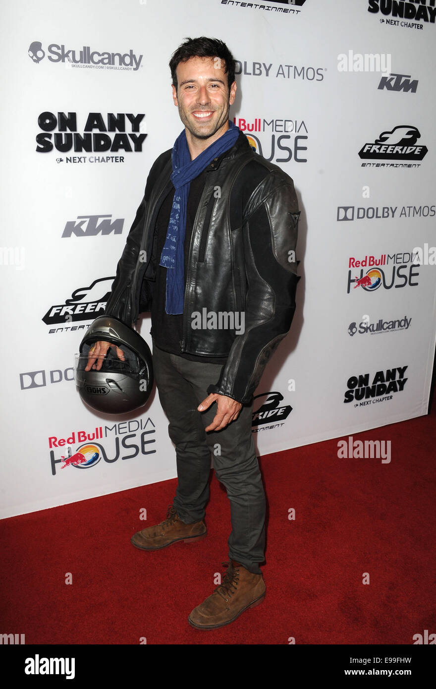 Los Angeles, California, USA. 22nd Oct, 2014. Coby Ryan McLaughlin attending the Los Angeles ...