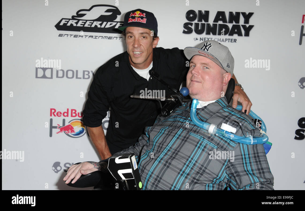 Los Angeles, California, USA. 22nd Oct, 2014. Robbie Maddison attending ...