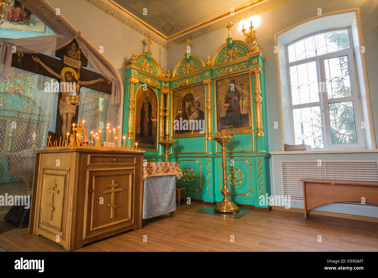 Kurgan Region Village Chimeevo Chimeevsky monastery founded in of 2004 ...