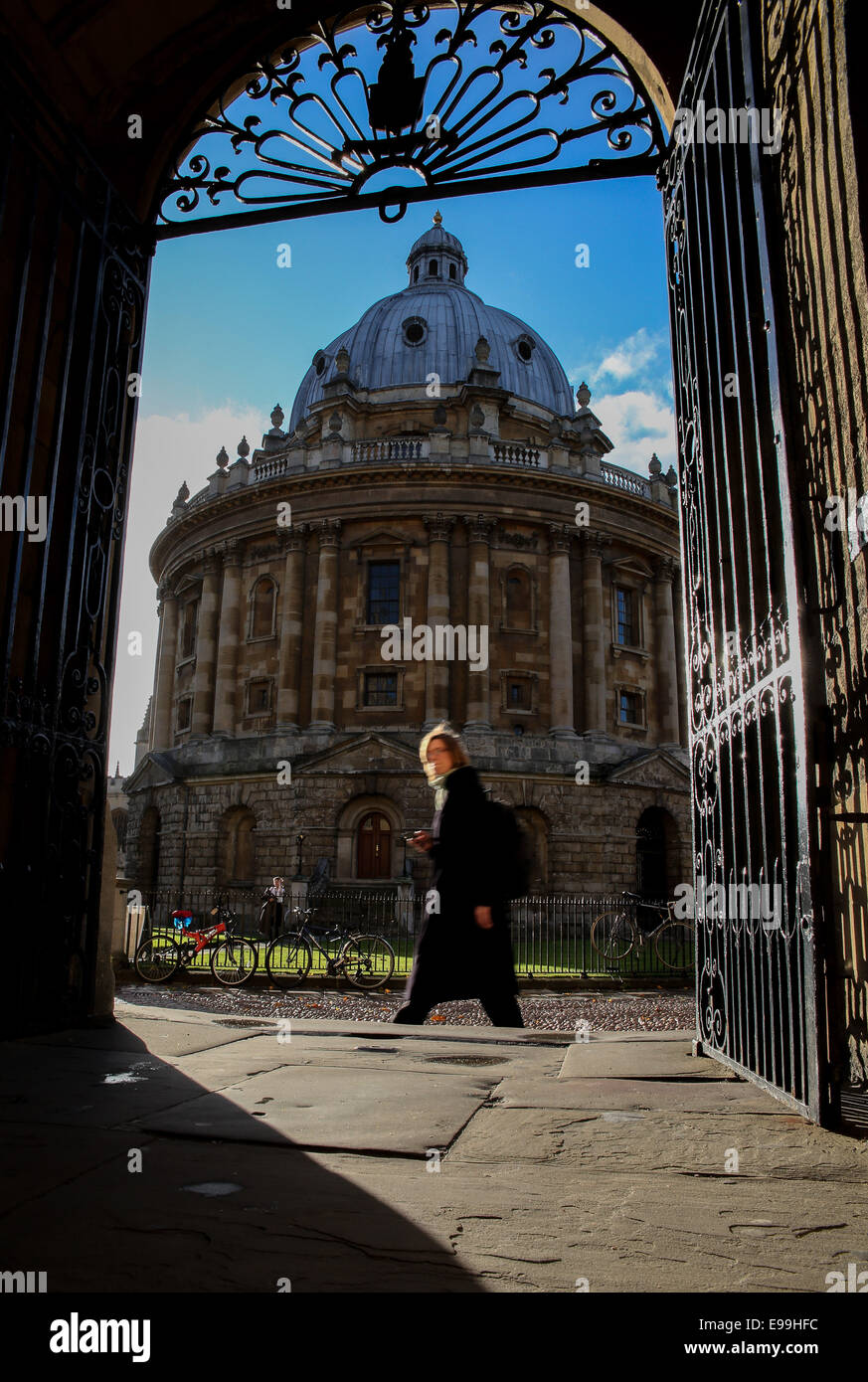Radcliffe Library in Oxford Stock Photo - Alamy