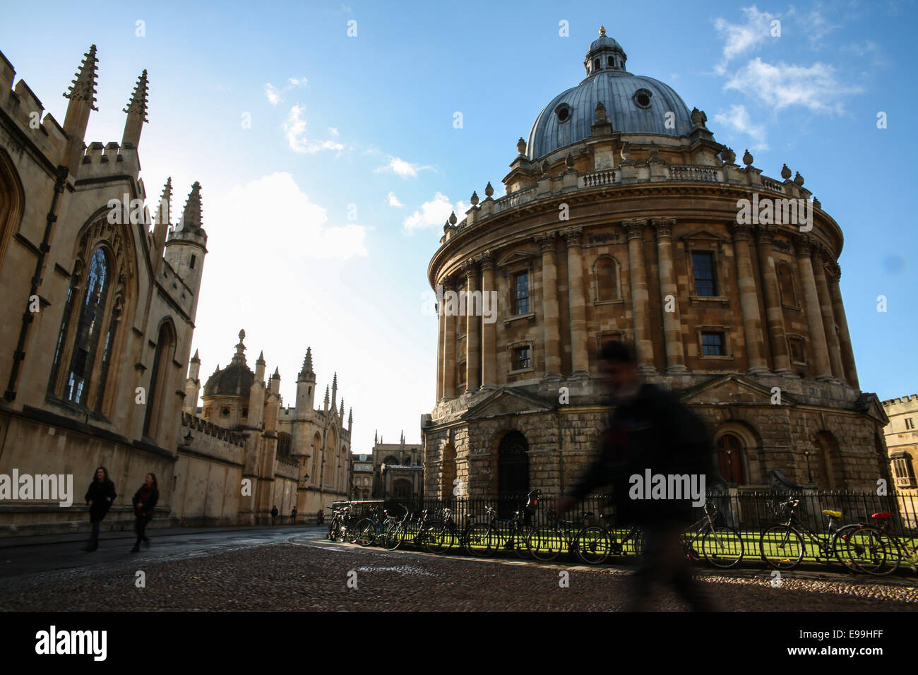 Radcliffe Library in Oxford Stock Photo - Alamy