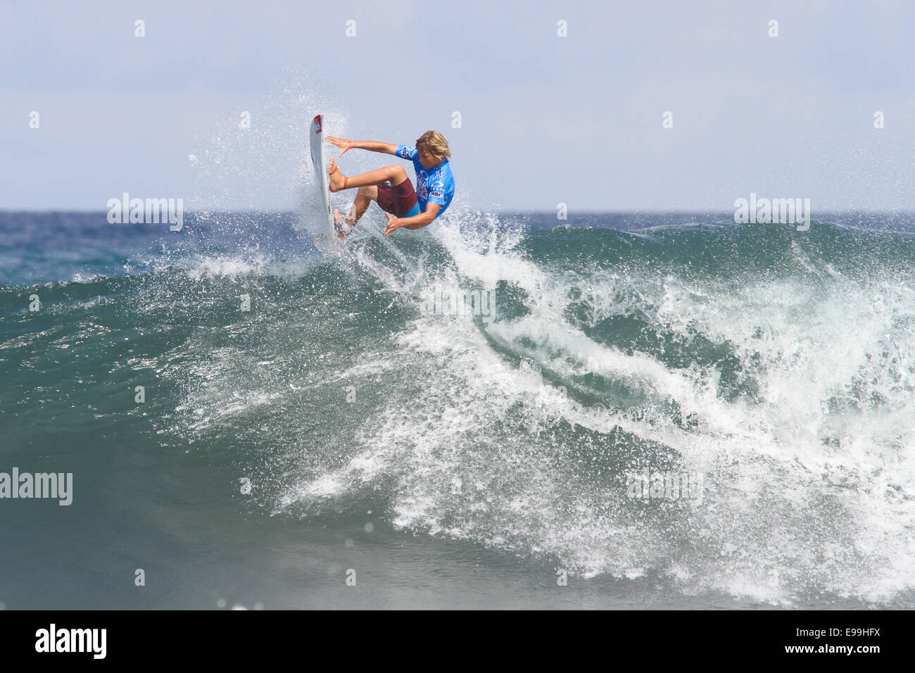 Jack Robinson at Oakley Pro Bali ASP World Championship 2013 Stock ...