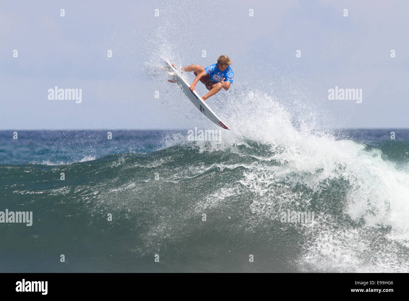 Jack Robinson at Oakley Pro Bali ASP World Championship 2013 Stock ...