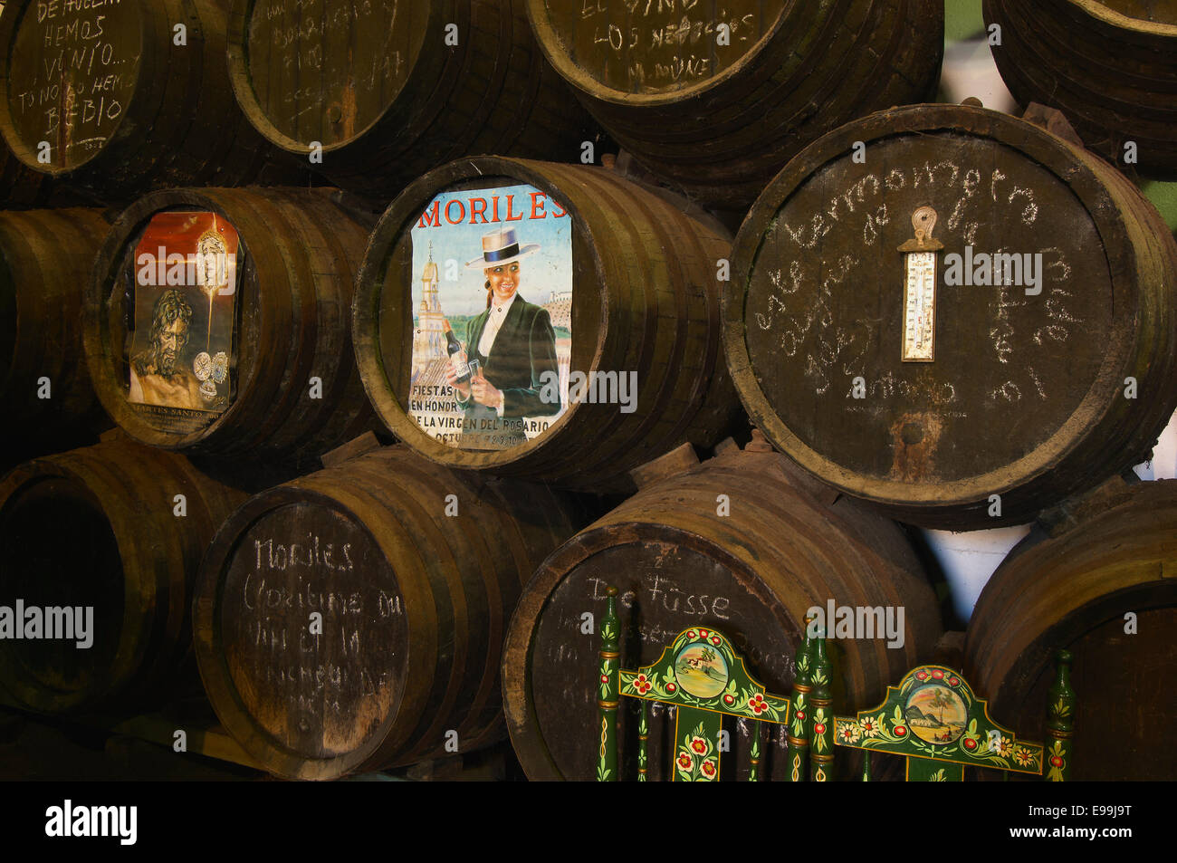 Moriles, El Monte Wine Cellar, Montilla-Moriles Wine Route, Cordoba ...