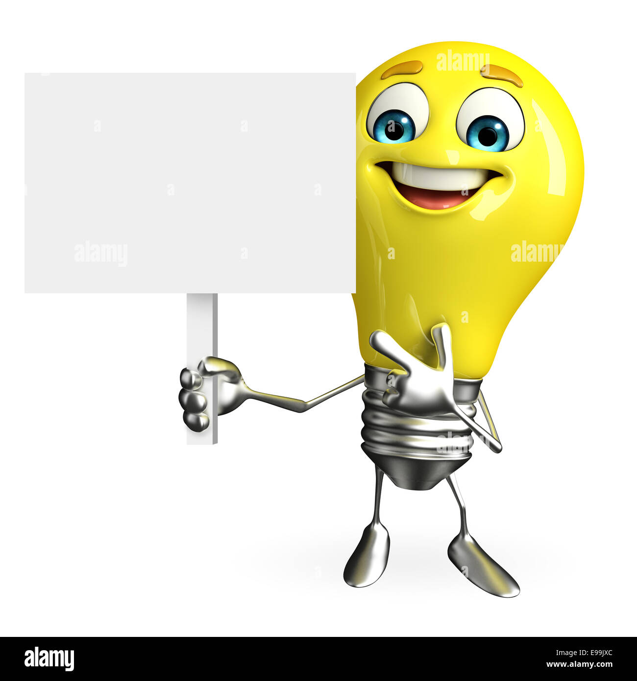 Cartoon character light bulb display hi-res stock photography and ...