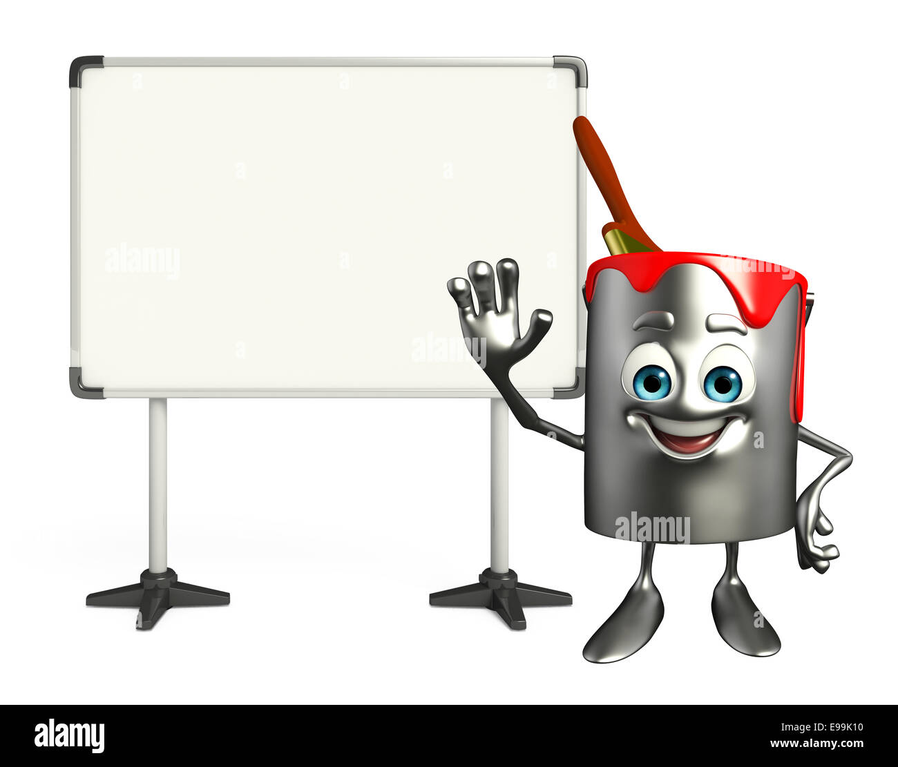 Cartoon character paint bucket display hi-res stock photography and ...