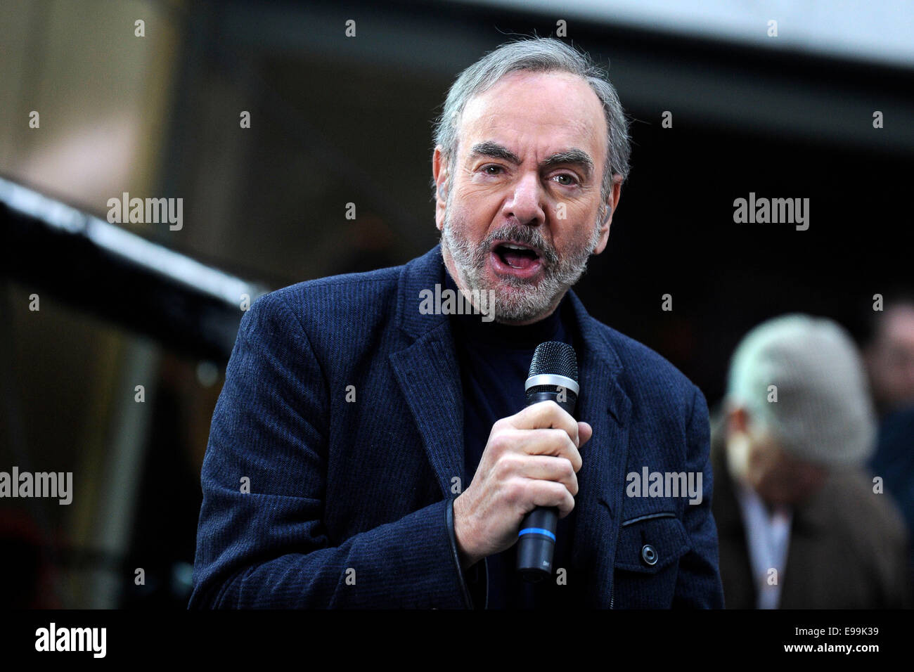 Neil Diamond performs on NBC's 'Today' at Rockefeller Plaza on October ...