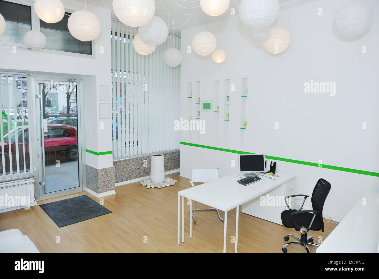bright and modern office indoor Stock Photo - Alamy