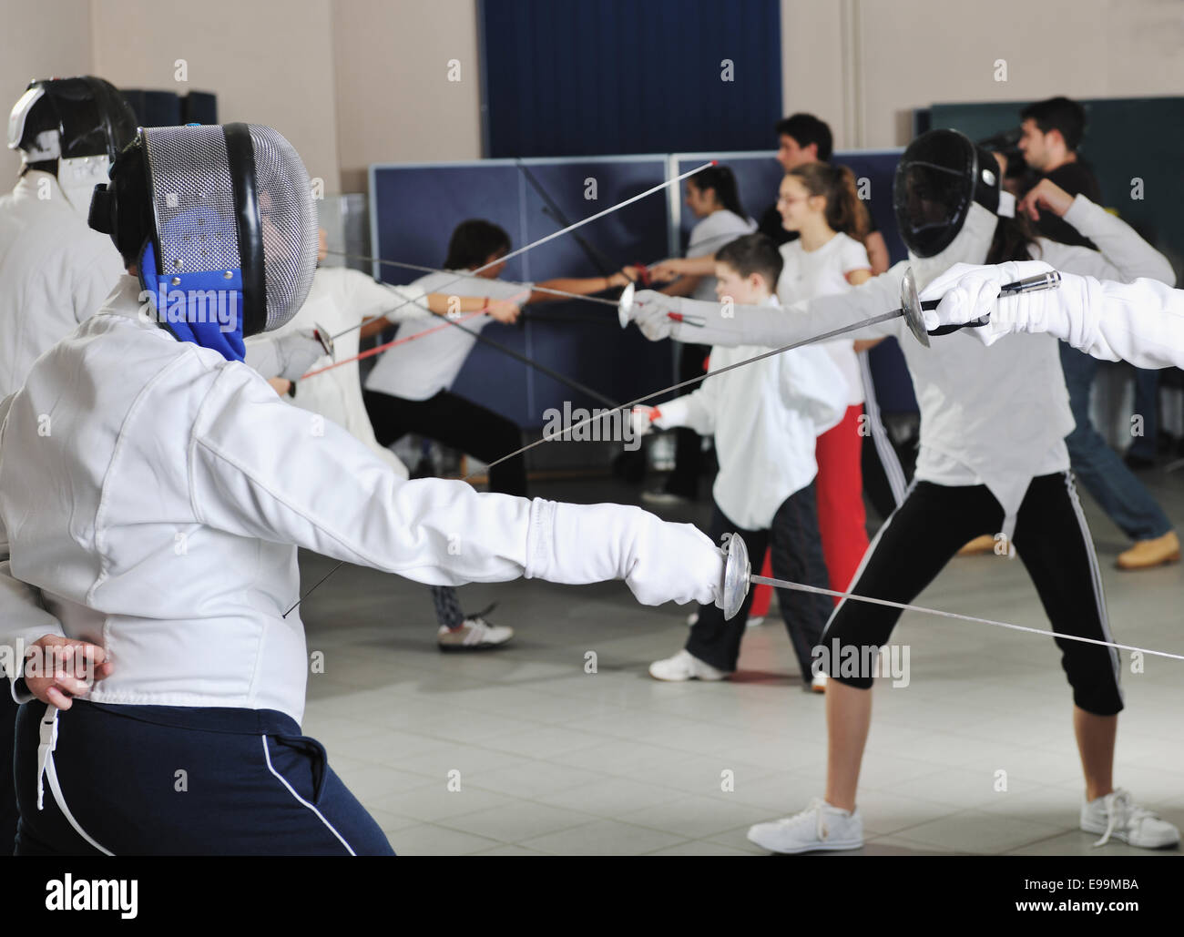 sword sport athlete portrait at training Stock Photo - Alamy